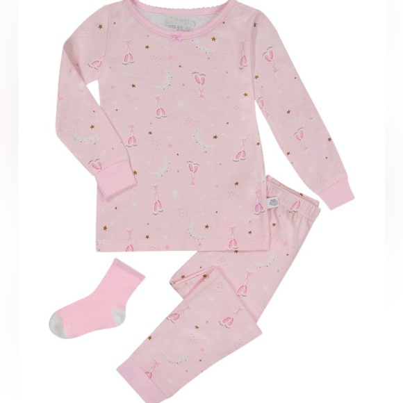 Sleep On It | Pajamas | Sleep On It Ballerina Pajama Set 3apiece | Poshmark